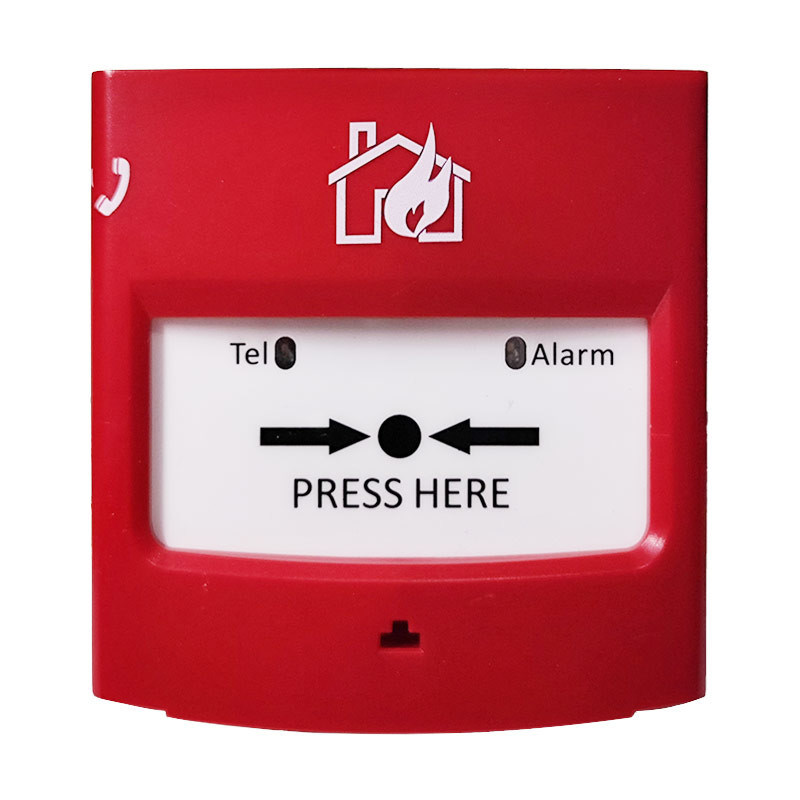 2 Wire Addressable Resettable Manual Call Point Fire Alarm System