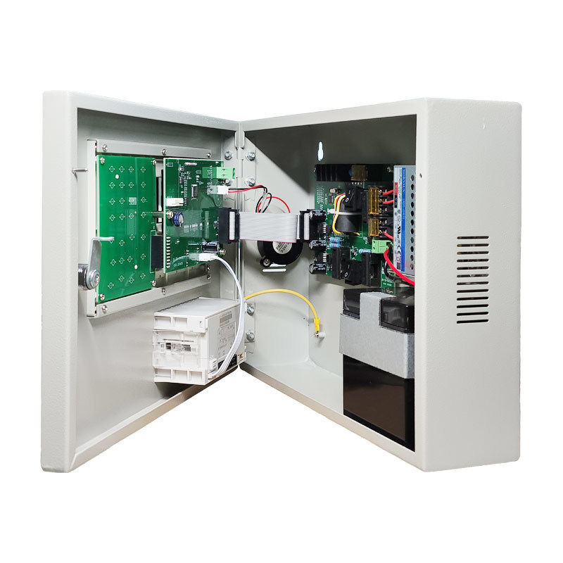 White Intelligent Addressable Fire Alarm System Photoelectric Smoke ...