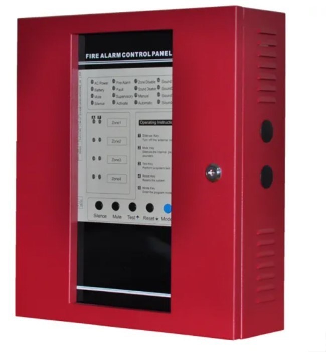 Wall / Ceiling Mount Conventional Fire Alarm System With Smoke / Heat ...
