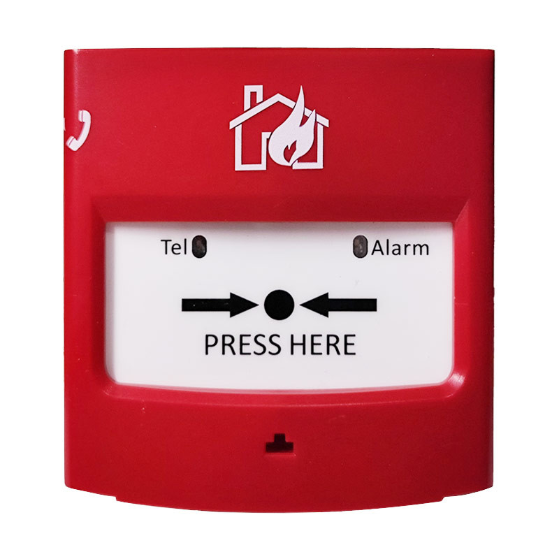 2 Wire Addressable Resettable Manual Call Point Fire Alarm System