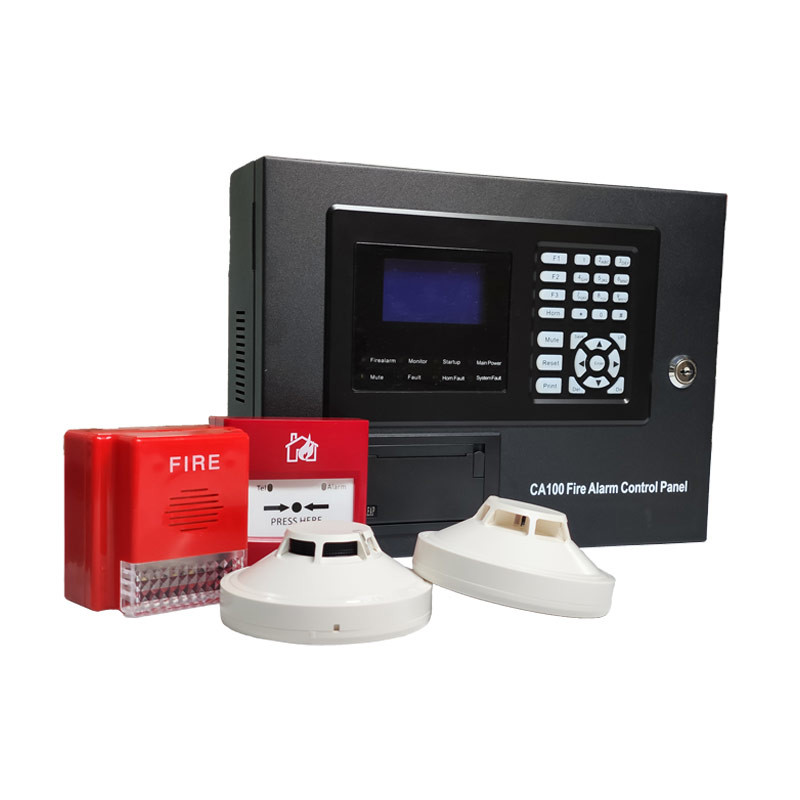 Non Polarity 2 Wired Addressable Fire Detection System , Fire Alarm ...